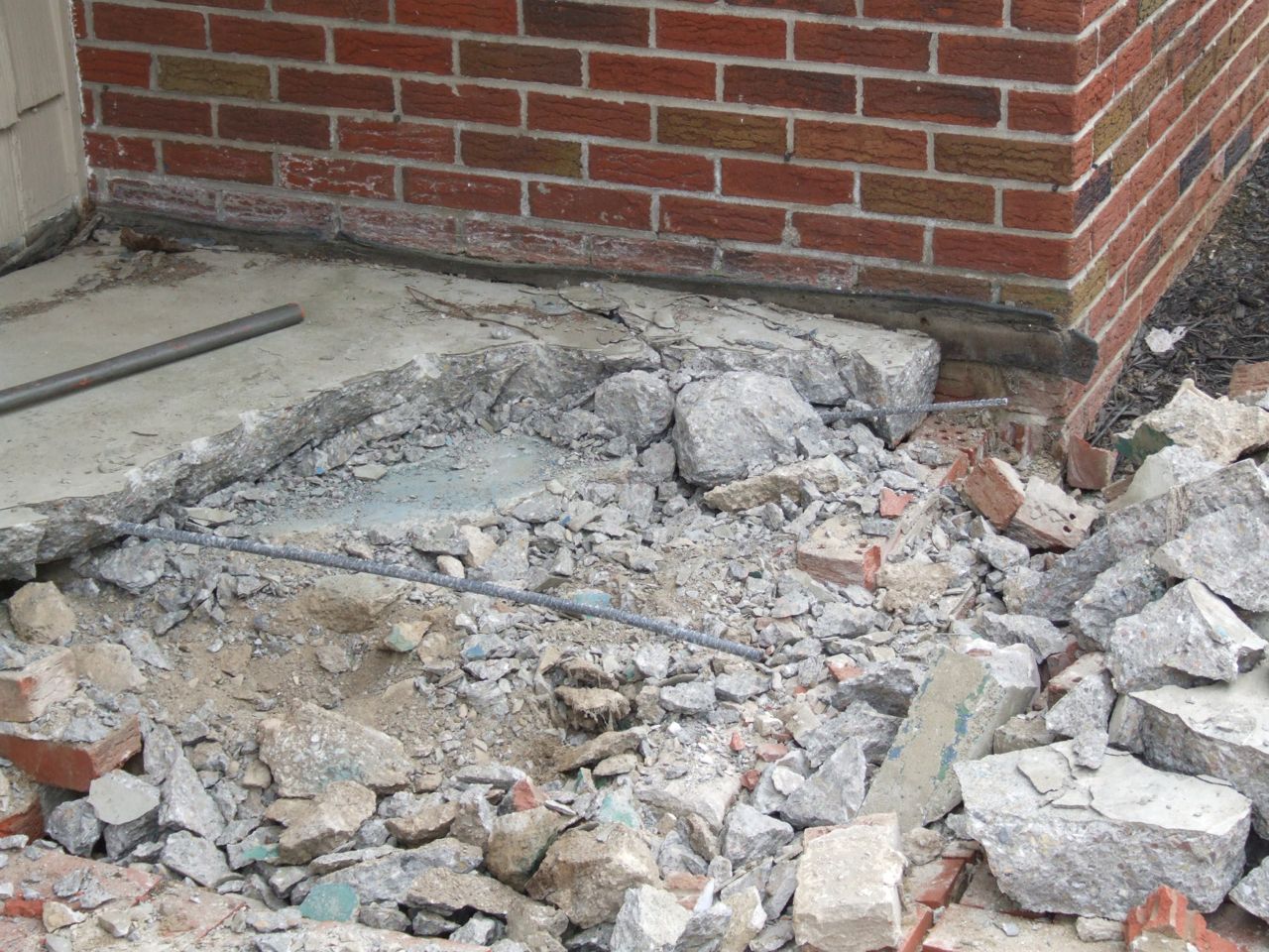 Pouring a stamped concrete front porch | Jon Pohlman