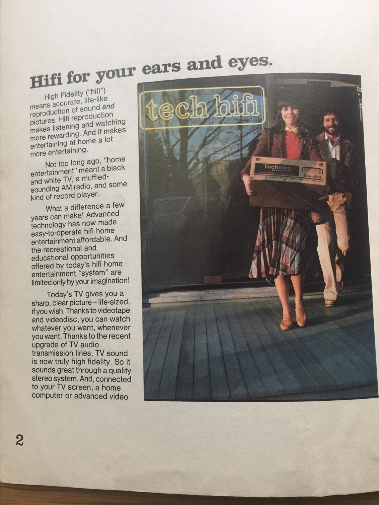 1982 Tech HiFi Catalog | Jon Pohlman